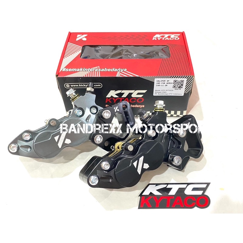 Jual Kaliper KTC KYTACO CRM 4 piston + Breket For Aerox 155-Aerox Connected | Shopee Indonesia