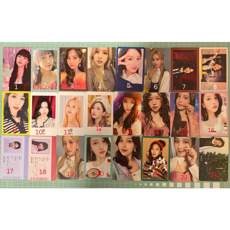 Jual PHOTOCARD TWICE PC MINA FEEL SPECIAL SIGNAL TASTE OF LOVE POLAROID ID CARD TWICE MINA MOMO ...