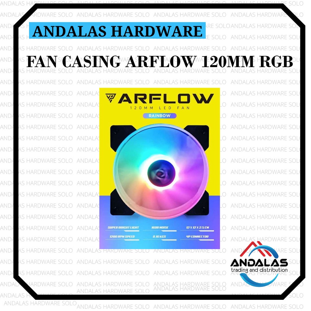 Jual FAN CASING VARRO ARFLOW 120MM - RAINBOW | Shopee Indonesia