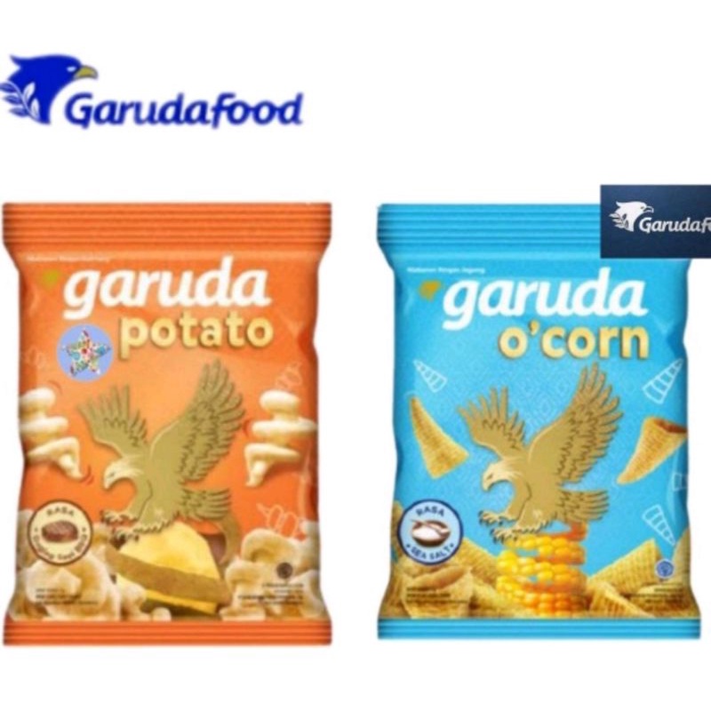 Jual Garuda O'Corn Sea Salt dan Garuda Potato Daging Sapi 10 x 15gr ...