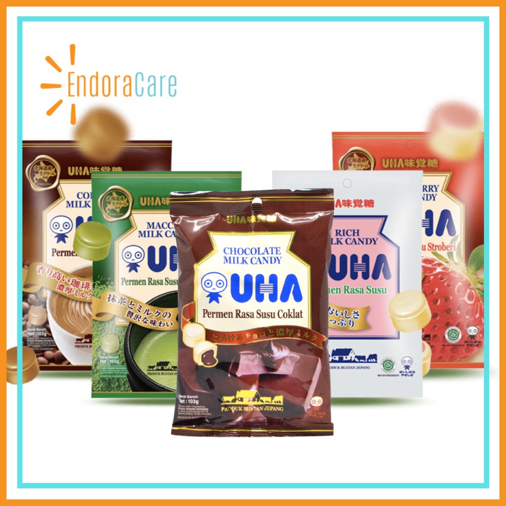 Jual UHA Milk Candy Permen Susu Jepang Aneka Rasa ALL Variant 1 Pack 103gr | Shopee Indonesia
