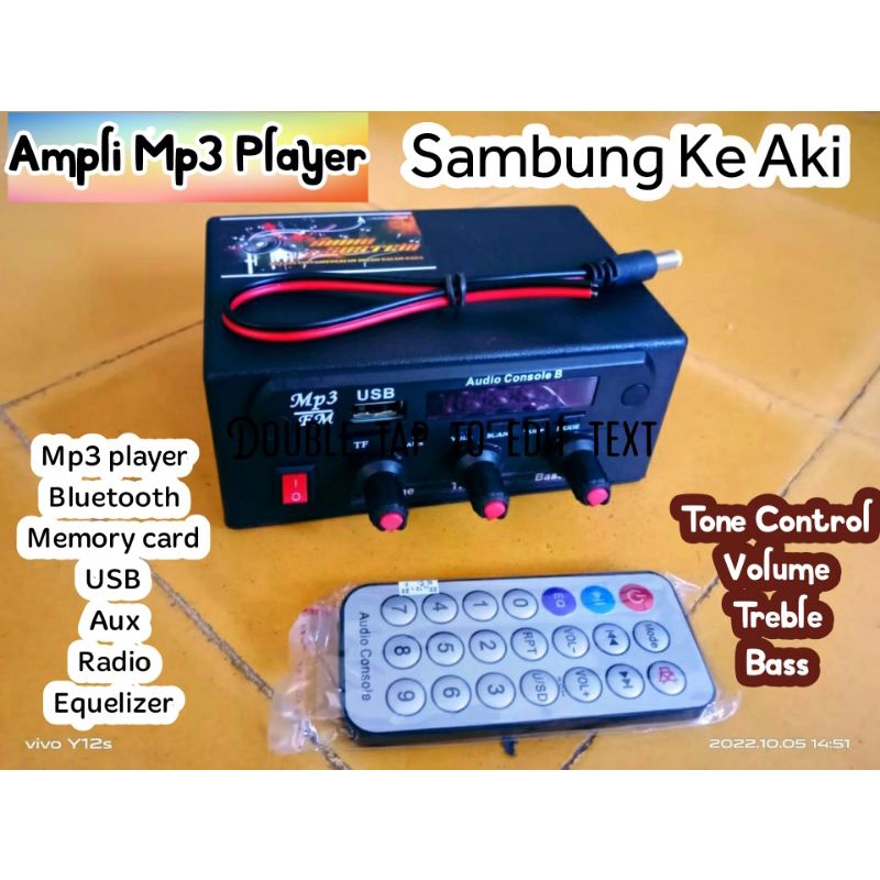 Jual Ampli Mp3 player ke Aki (Vol_Treble_Bass) | Shopee Indonesia