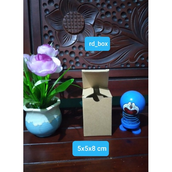 Jual kardus/box/kotak uk 5x5x8 cm,kardus parfum,box aksesoris,kardus ...