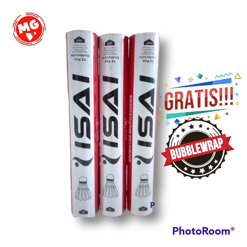 Jual SHUTTLECOCK/KOK/COCK ISAI MERAH ORIGINAL | Shopee Indonesia