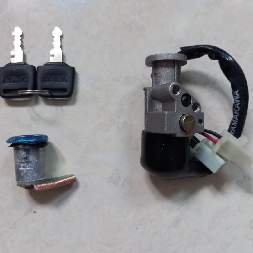 Jual Kunci Kontak + Kunci Sadel Honda Supra Fit New (1set) | Shopee ...