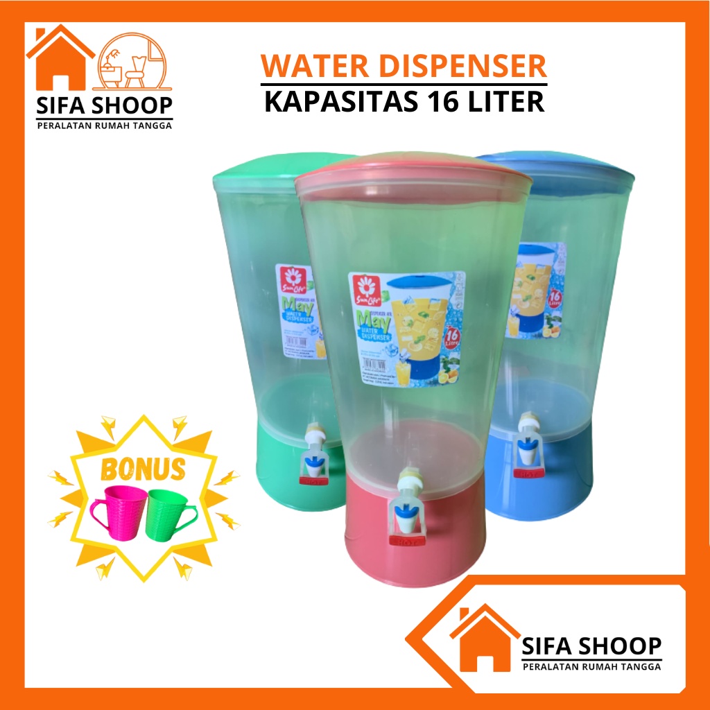 Jual DISPENSER AIR MINUM MODEL BARU/WADAH AIR MINUM DISPENSER/WATER ...