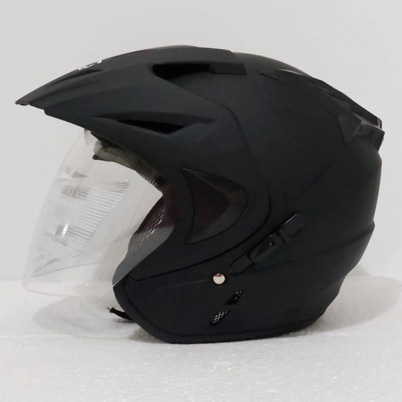 Jual HELM MOTOR SNI 2 KACA / DUAL VISOR BUSA FULL KNOWDOWN model double ...