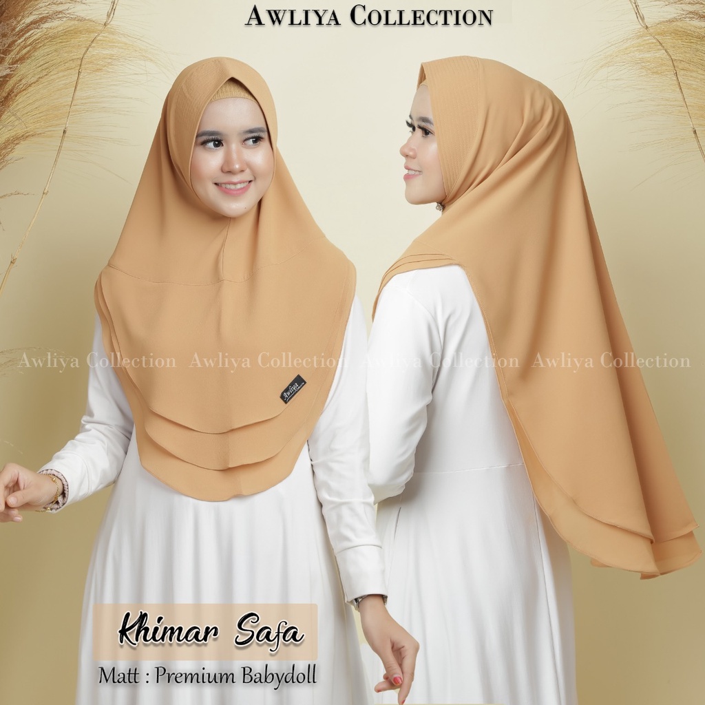 Jual KHIMAR SAFA ORIGINAL ALIYAR BY AWLIYA||KERUDUNG SAFA STANDAR ...