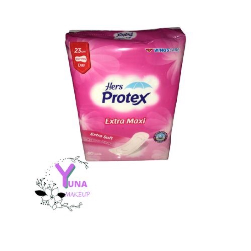 Jual Hers Protex Extra Maxi 23cm (Isi 60 Pcs) | Shopee Indonesia