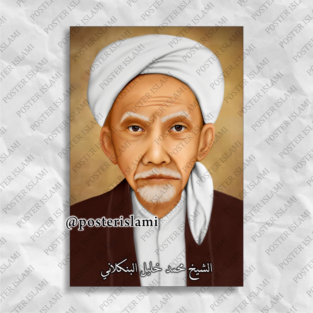 Jual Poster - Syekh Muhammad Kholil bin Abdul Lathif Basyaiban Al ...