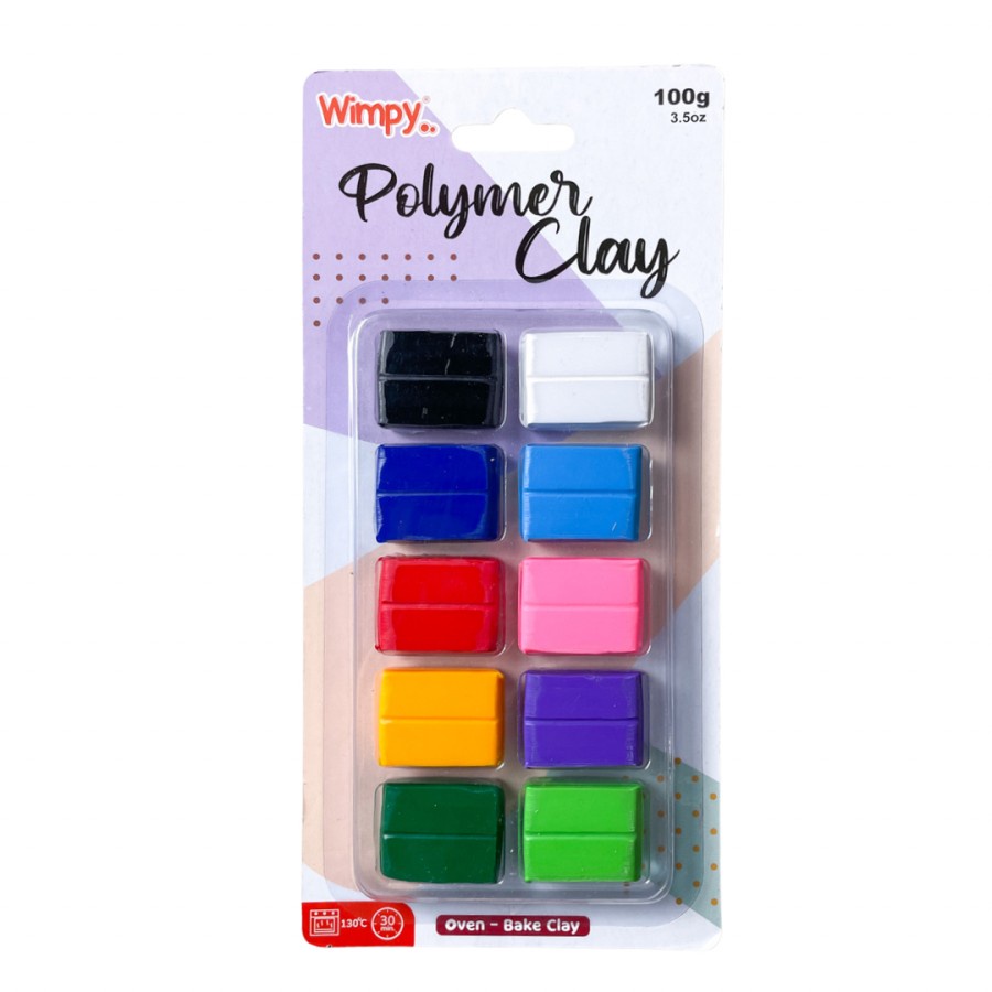 Jual Polymer Clay Set Wimpy Tanah Liat Plastisin Sculpting Clay ...
