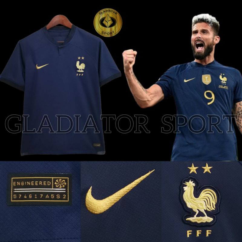 Kylian Mbappe France National Team 2022/23 Home Breathe