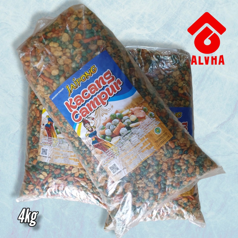 Jual Jaipong Kacang Campur MIX & Stick Pedas Balado Bal 4kg | Shopee ...