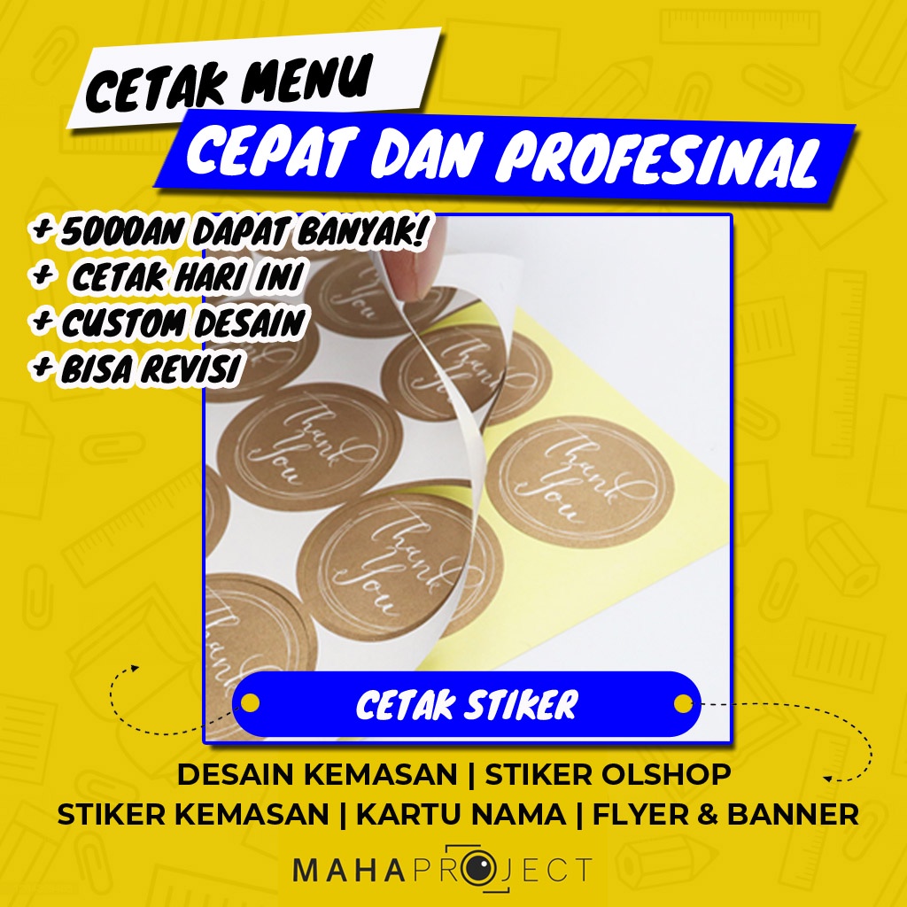 Jual CETAK STIKER MURAH / STIKER OLSHOP / STIKER KEMASAN / CETAK STIKER ... Jual CETAK STIKER MURAH / STIKER OLSHOP / STIKER KEMASAN / CETAK STIKER ...