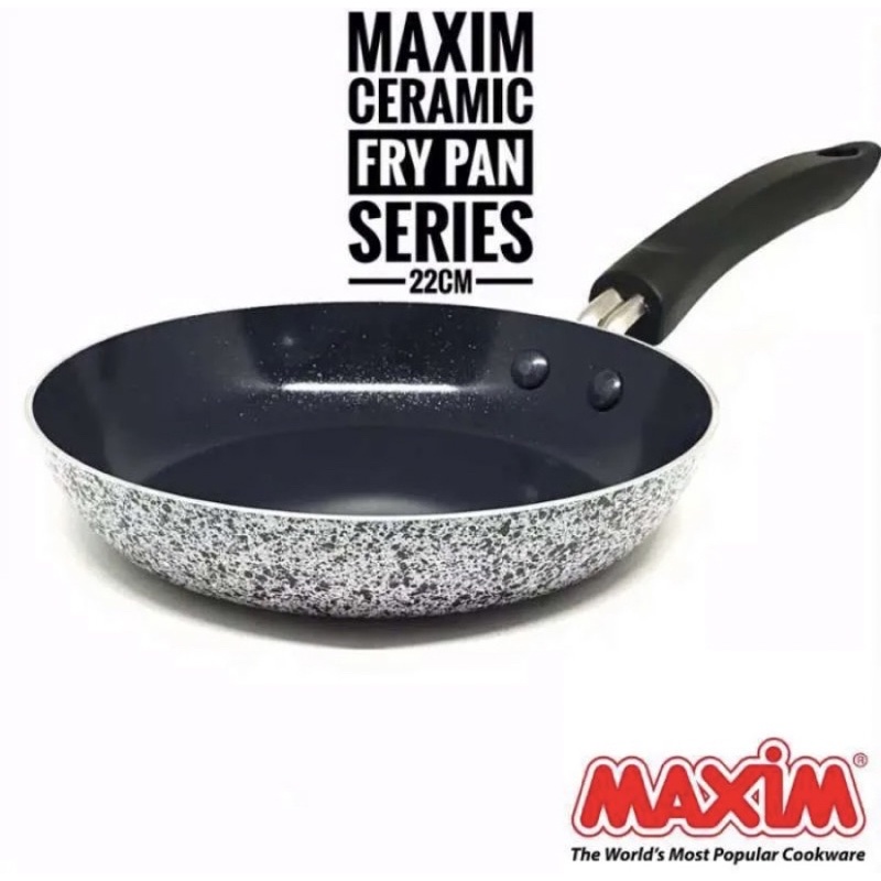Jual maxim ceramic fry pan series neo 22fp 22cm | Shopee Indonesia