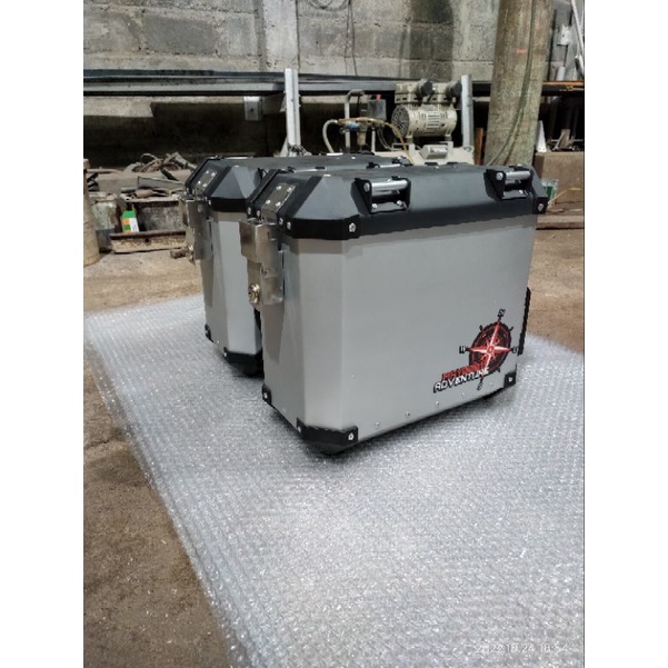Jual Side Box Pannier Alumunium 24 liter MAY0001 | Shopee Indonesia