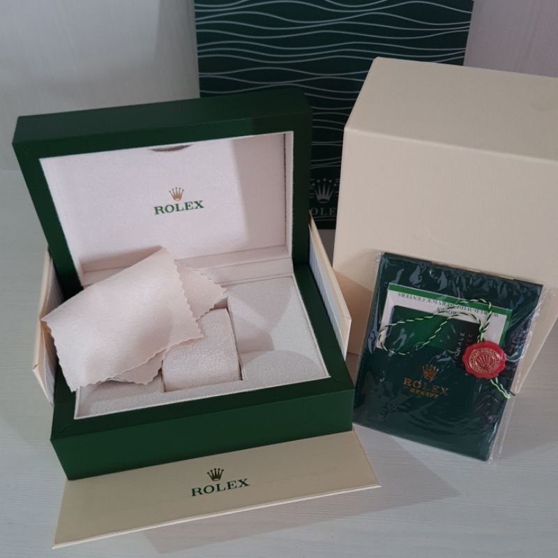 Jual Kotak box jam tangan merk ROLEX watch model Original fullset ...