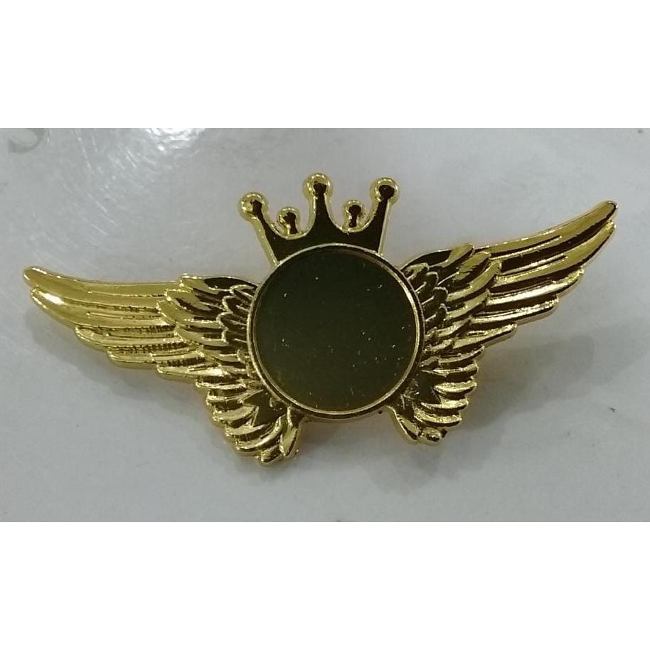 Jual Pin Kuningan Sayap Mahkota pin organisasi | Shopee Indonesia