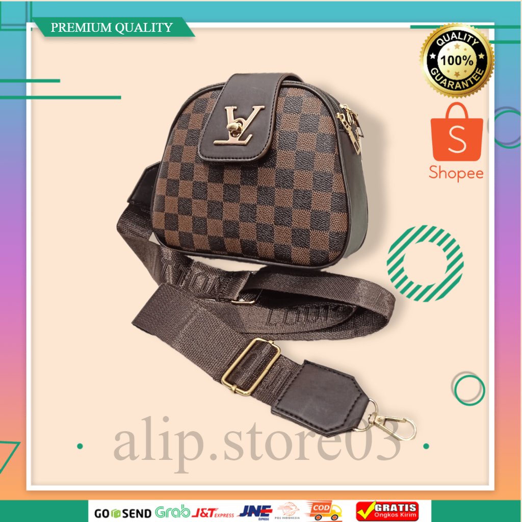 Harga TAS LV Bulat Premium Import Terbaru Okt 2024 |BigGo Indonesia