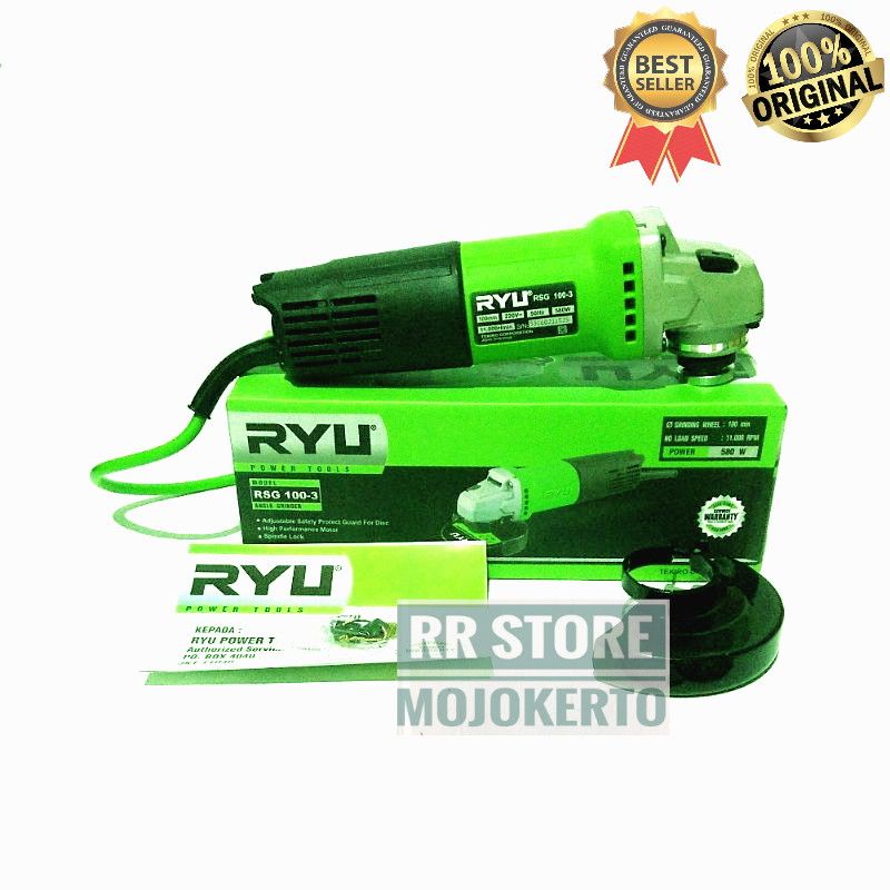 Jual GERINDA RYU RSG 100-3 !!! HARGA MURAH MOJOKERTO !! | Shopee Indonesia