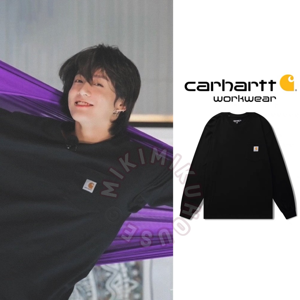 Jual BTS RUN JUNGKOOK CARHARTT LOGO LONG SLEEVE TSHIRT BAJU OFFICIAL ...