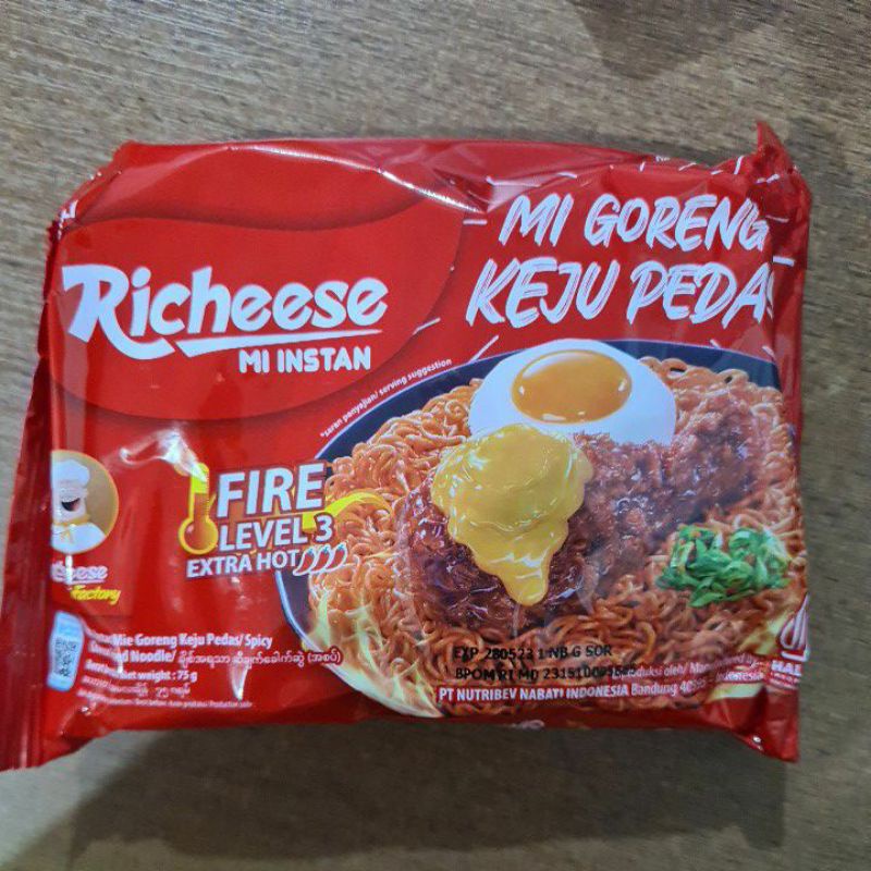 Jual mie goreng richeese 75 gr | Shopee Indonesia
