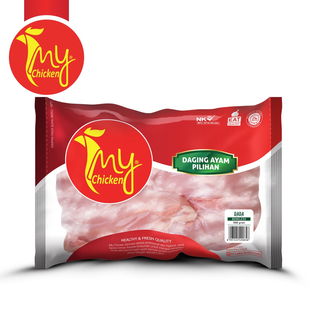 Jual My Chicken Boneless Dada Premium 1 kg | Shopee Indonesia