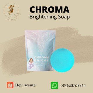 Jual CHROMA BRIGHT, Brightening body soap 50gr by Flohera, Original 100 ...