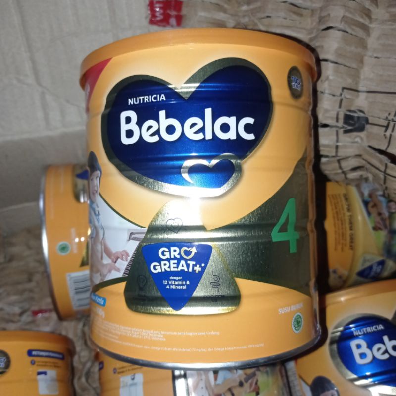 Jual Susu bebelac 4 gro great kaleng 800 gr/gram untuk usia 3-6 tahun ...