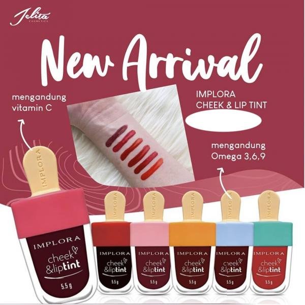 Jual IMPLORA Cheek & Liptint | Impora Cheek & Lip Tint Liptin | Shopee ...