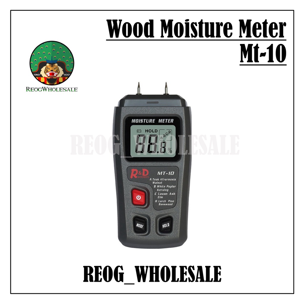 Jual Wood Moisture Meter Kayu Kertas Pengukur Kadar Air Paper LCD ...