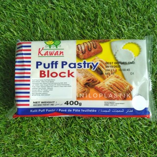 Jual Kawan Puff Pastry Block 400 gr / Kulit Pastry Persegi Panjang ...