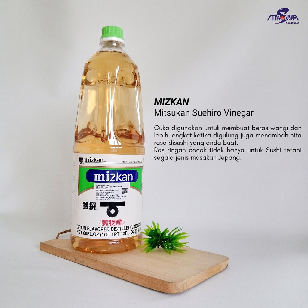Jual Mizkan Suehiro Grain flavored Distilled Vineggar 1.8 Liter | Shopee Indonesia