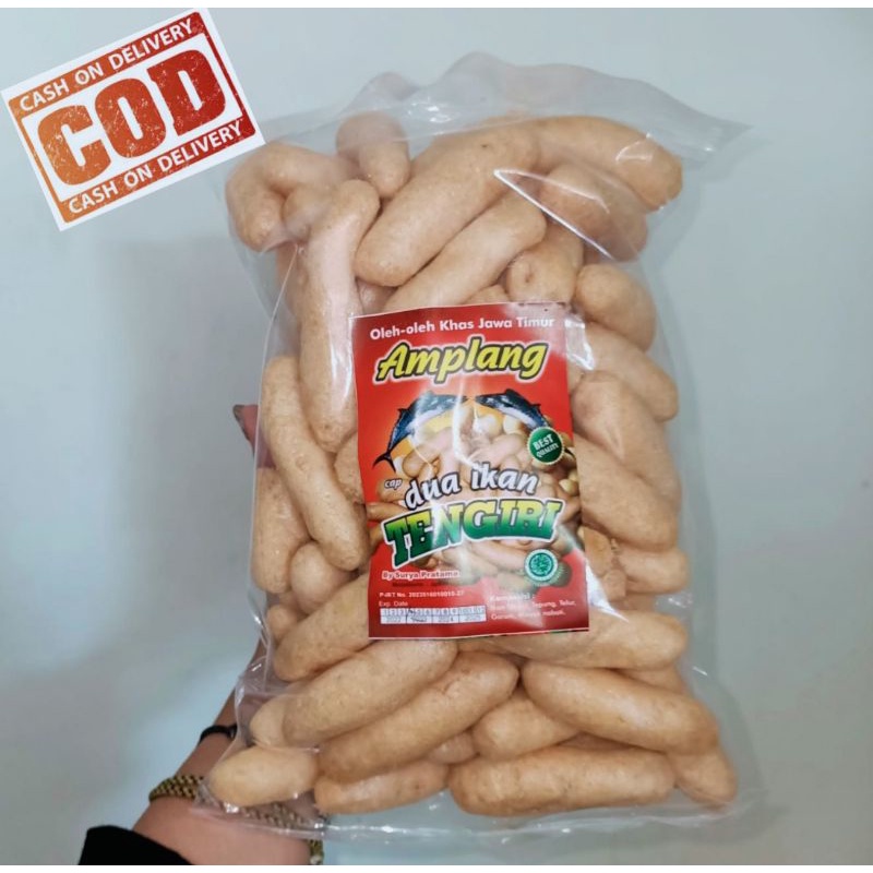 Jual KERUPUK AMPLANG IKAN TENGIRI 200 GRAM | Shopee Indonesia
