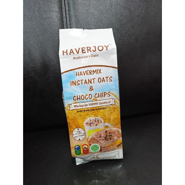 Jual haverjoy havermout instant oats & choco chips 500 gr/makanan ...
