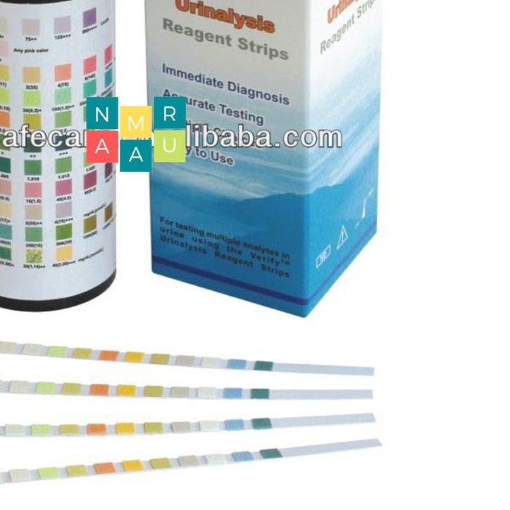 Jual Verify 3 PE 10 U Parameter Urinalysis Reagent Strips Strip Urine ...