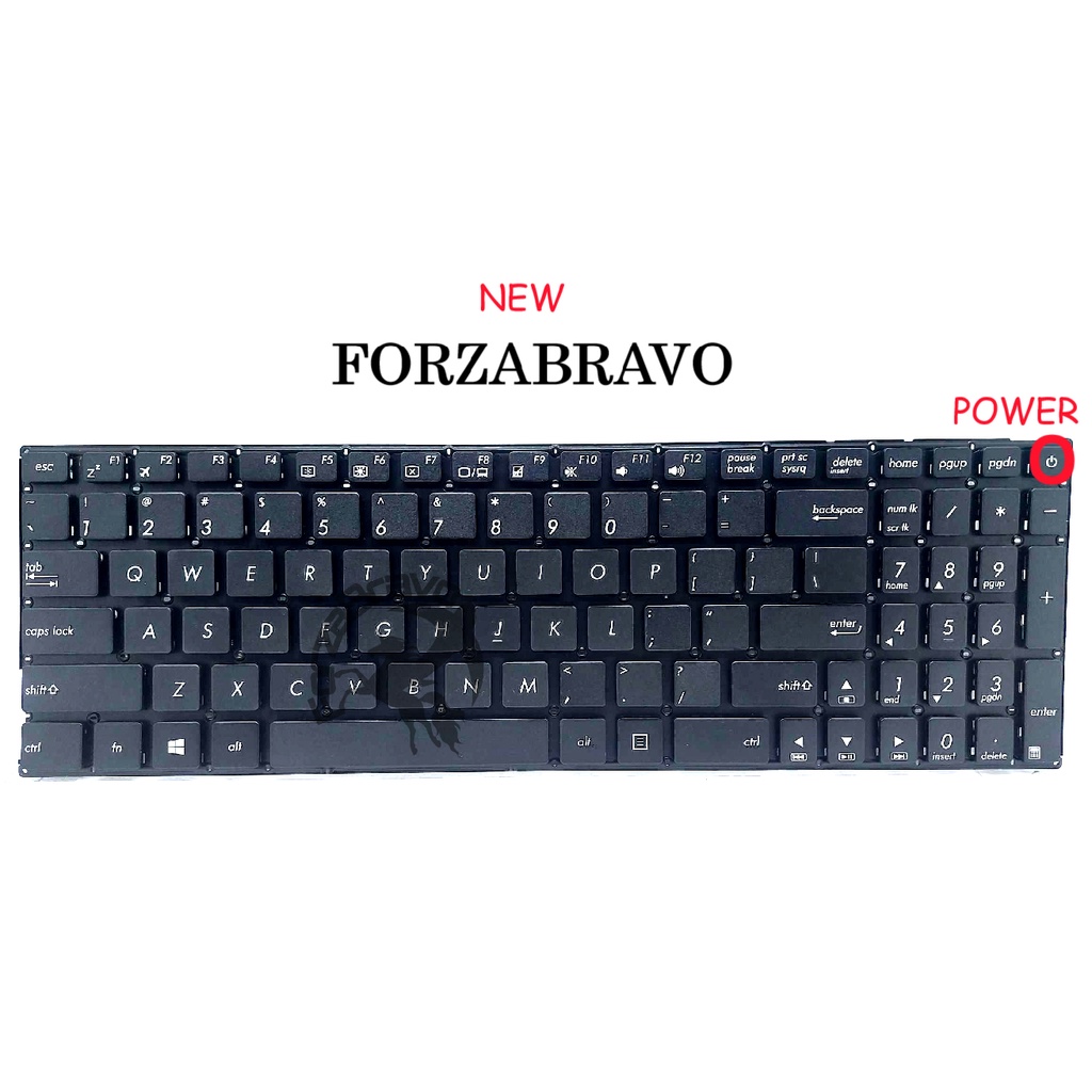 Jual Keyboard Laptop Asus X543 X543U X543UA X543UB X543M X543MA X543L ...