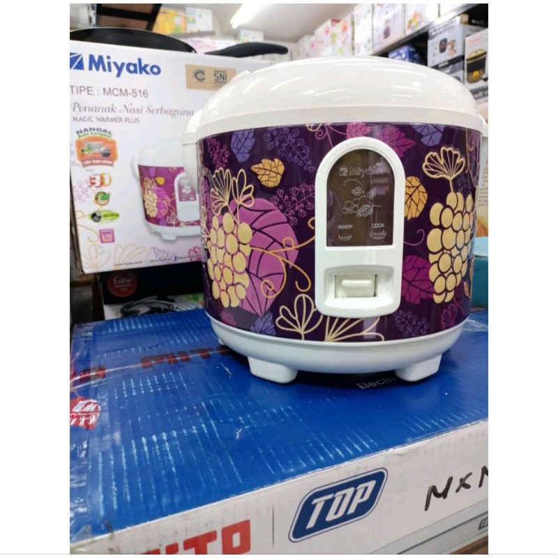 Jual MAGIC COM MIYAKO MCM-516 1,8LTR RICE COOKER MIYAKO 3 in 1 | Shopee ...