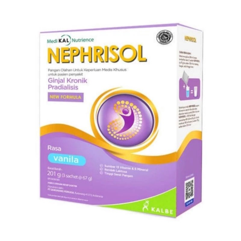 Jual Nephrisol Vanila Low GI 201 gram | Shopee Indonesia