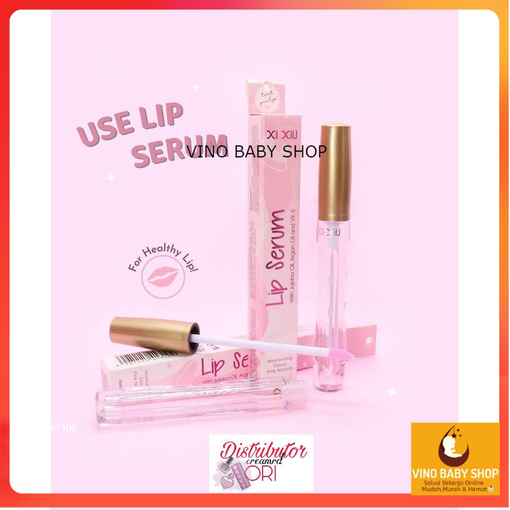Jual ASLI XI XIU Lip Glow Serum | Xixiu Serum Bibir | Lip Mask | Lip ...