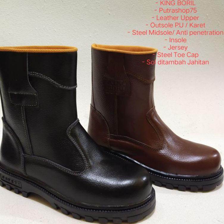 Jual Ready GUDANG SEPATU SAFETY SEPATU WELDER SEPATU PROYEK SEPATU ...
