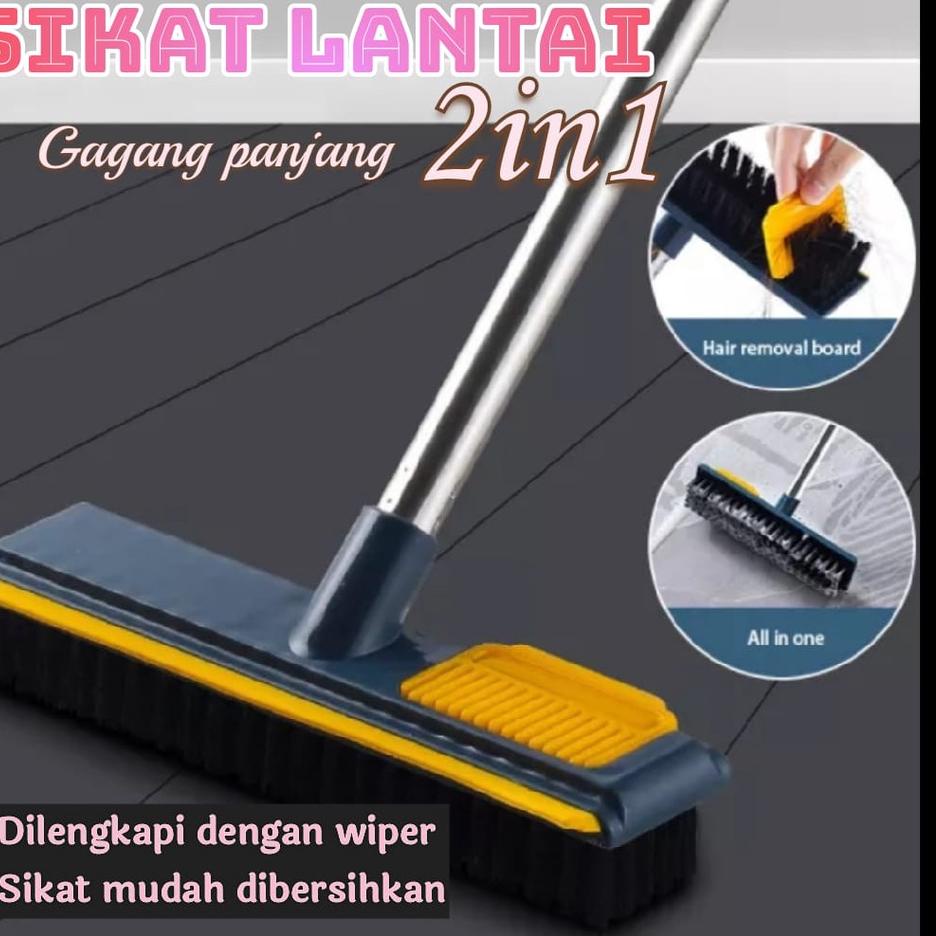 Jual Menarik SERBAGUNA SIKAT 2IN1 PEMBERSIH TOILET / SIKAT SAPU LANTAI ...