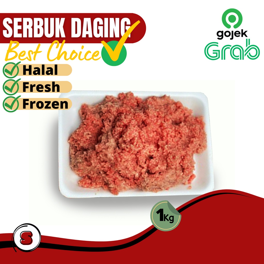 Jual Sapina Daging Sapi Serbuk Halus Daging Sapi Halal 1kg | Shopee ...