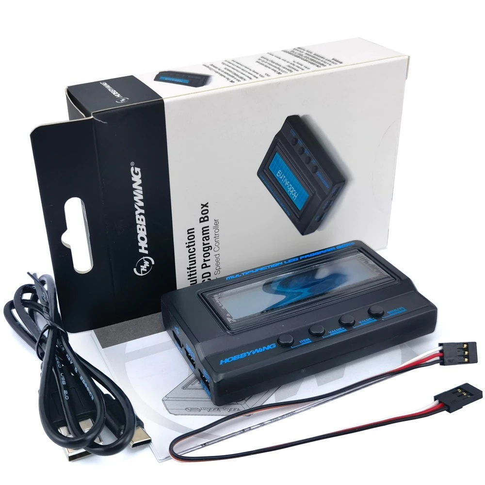 Jual Hobbywing Program Box V2 Multifunction LCD Xerun Ezrun Platinum ...