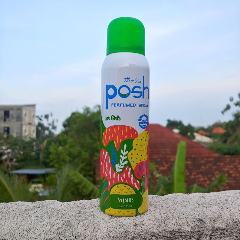 Jual POSH Wishes perfumed spray for girls 150ml | Shopee Indonesia