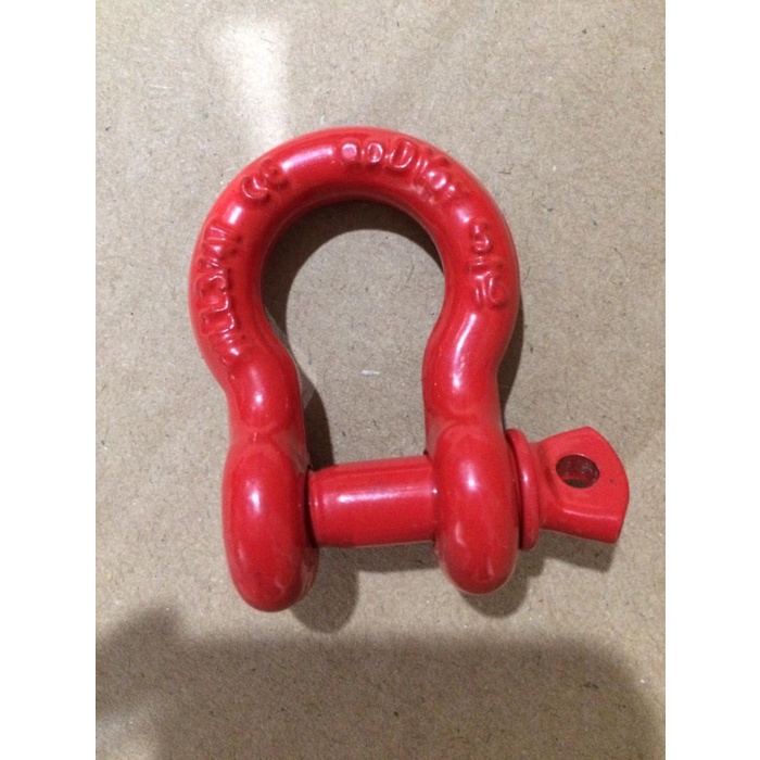 Jual Segel Sakel Shackle Omega 5/16" Merah #Original | Shopee Indonesia