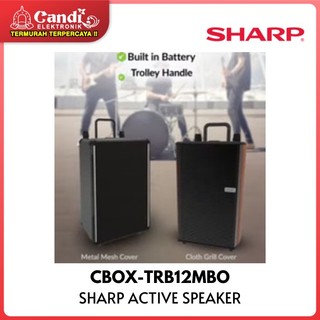 Jual SHARP Active Speaker Big Woofer 12 Inch CBOX-TRB12MBO | Shopee ...