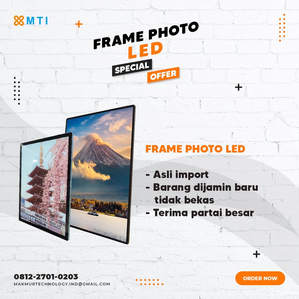 Jual 50X70CM LED PHOTO FRAME / LED PHOTO FRAME / FOTO LED / FOTO FRAME ...