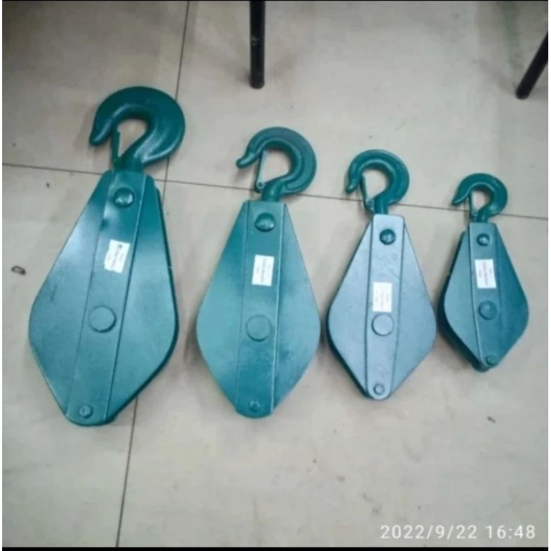 Jual SNATCH BLOCK 3 Ton / 6" / Kerekan 3 Ton katrol manual weka ...