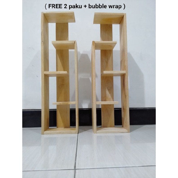 Jual rak dinding tempel minimalis // dekorasi ruangan aesthetic ( free ...